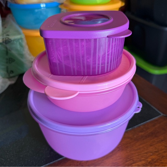 Tupperware | Kitchen | Tupperware Food Storage Bowls Set | Poshmark